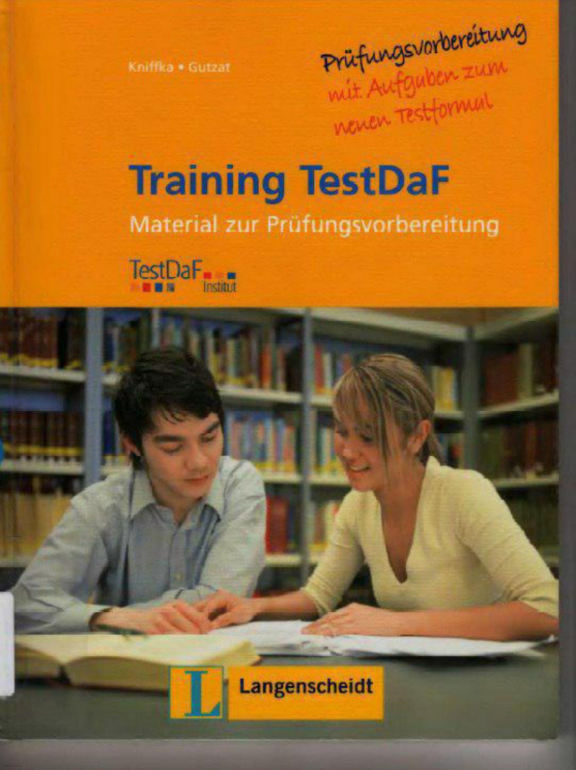 دانلود کتاب آلمانیtraining testdaf - هرکتابی
